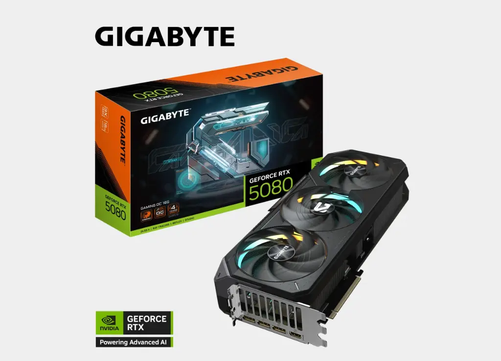GIGABYTE GeForce RTX™ 5080 GAMING OC 16G | ABC Shop-eg